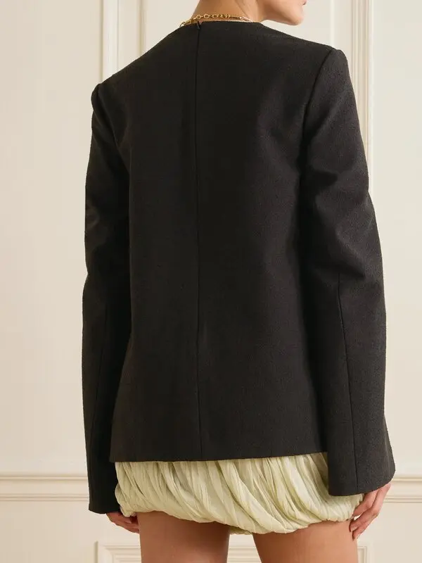 Tory Burch Layered Crepe Blouse