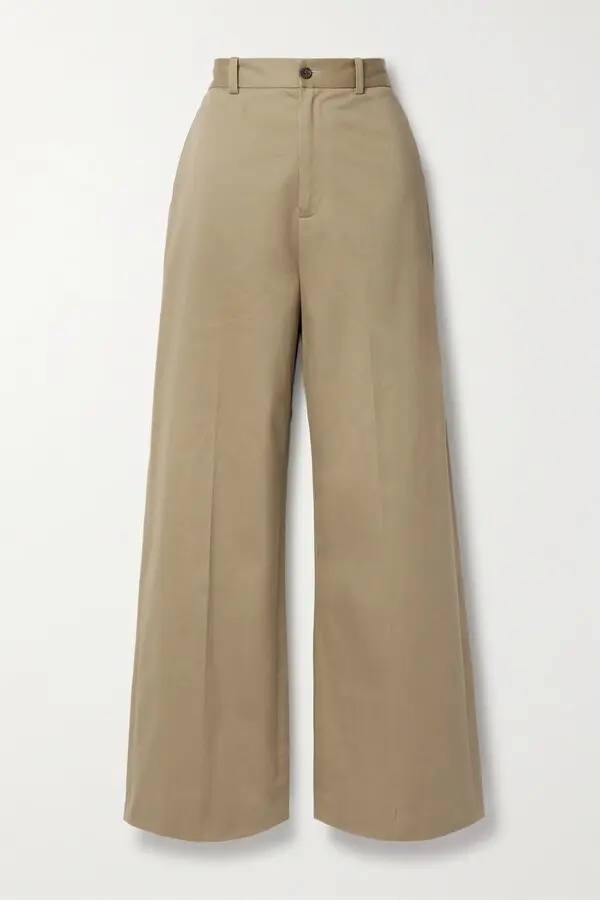 NILI LOTAN Johan Cotton-twill Pants