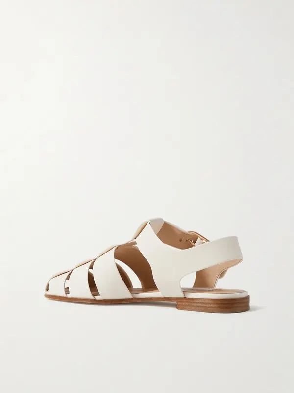 Gabriela Hearst Lynn Leather Sandals - Neutrals