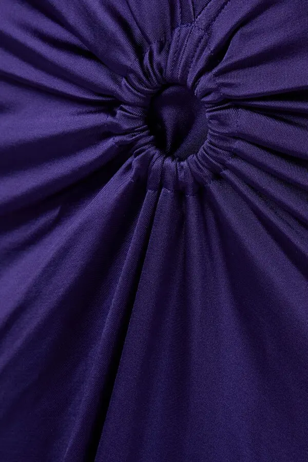 Victoria Beckham Open-back Gathered Gown