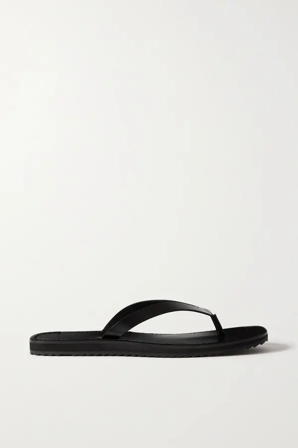 THE ROW City Leather Flip Flops