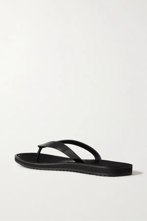 THE ROW City Leather Flip Flops