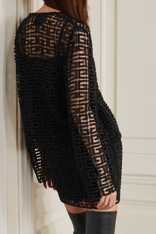 Givenchy Wool-blend Guipure Lace Jacket