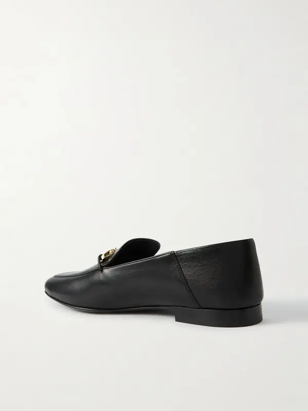 FERRAGAMO Louis Leather Loafers
