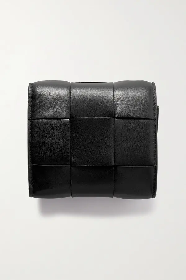Bottega Veneta Intrecciato Leather Wallet - Black