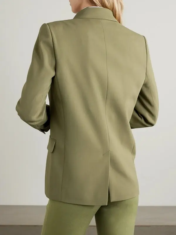 JOSEPH Jaden Double-breasted Cady Blazer