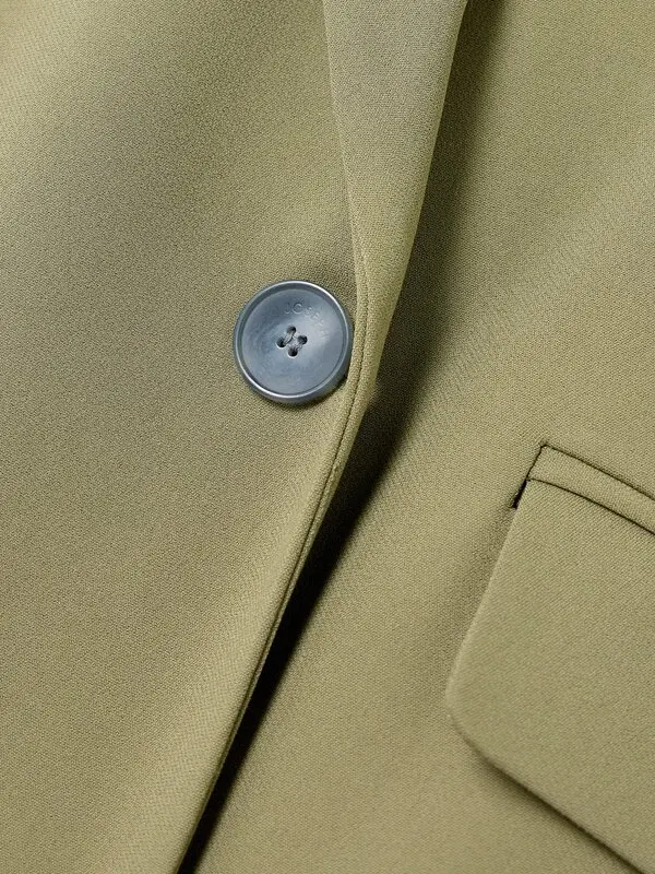 JOSEPH Jaden Double-breasted Cady Blazer