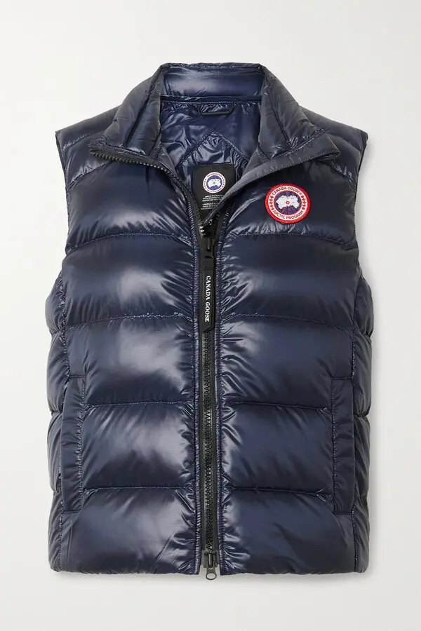 Canada Goose Cypress Quilted Ripstop Down Vest - Blue