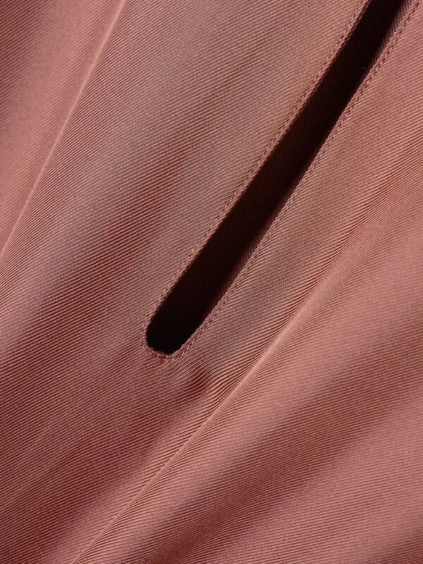 Loulou De Saison Zeus Silk-twill Blouse