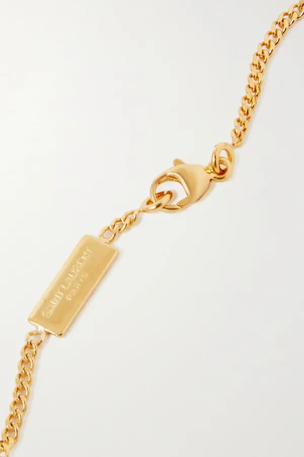 Saint Laurent Crystal-embellished Bracelet