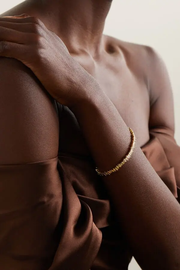 SUZANNE KALAN 18-karat Diamond 'fireworks' Bracelet