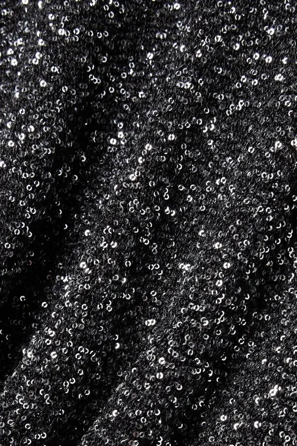 Balenciaga Sequined Stretch-knit Sweater