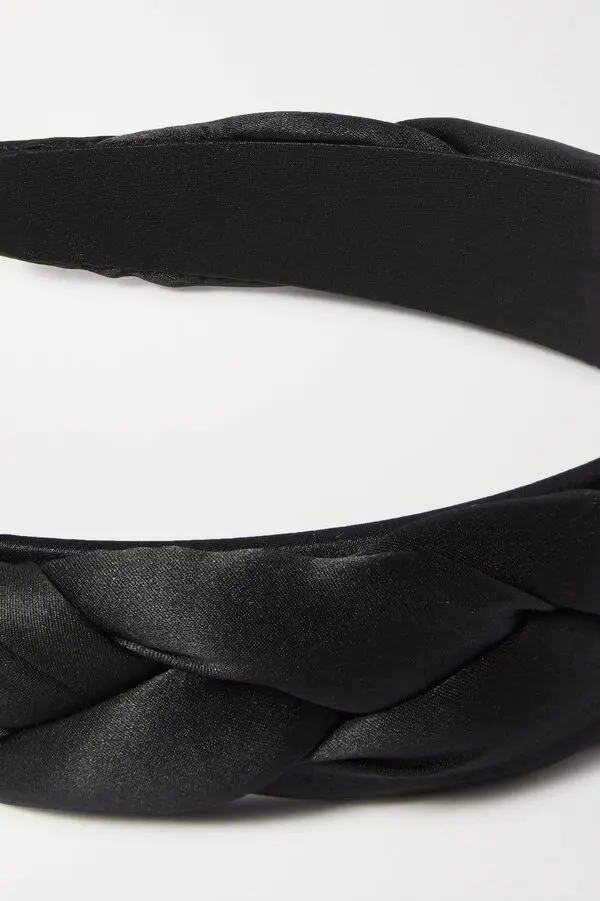 SOPHIE BUHAI Braided Satin Headband