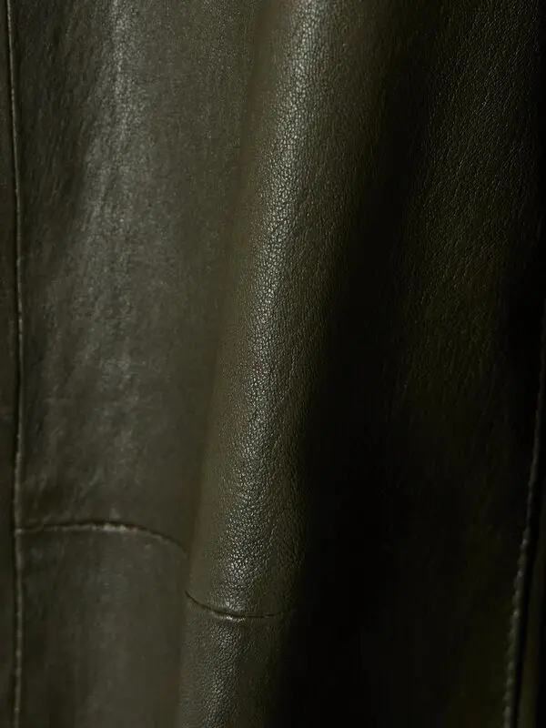 Sprwmn Leather Flared Pants
