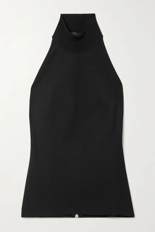 Givenchy Cutout Knitted Turtleneck Top