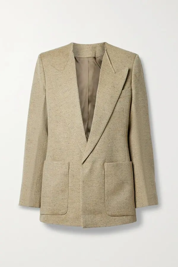 Victoria Beckham Wool-blend Twill Blazer