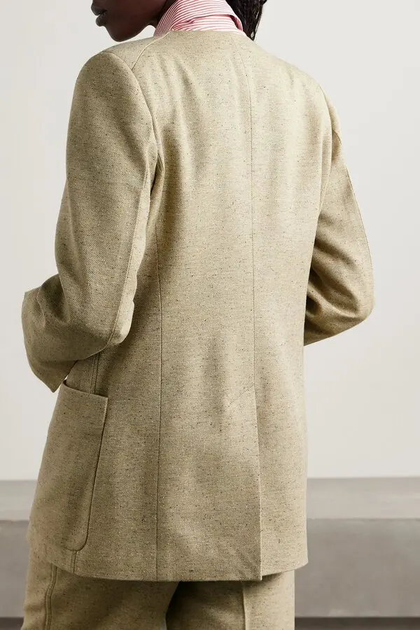 Victoria Beckham Wool-blend Twill Blazer