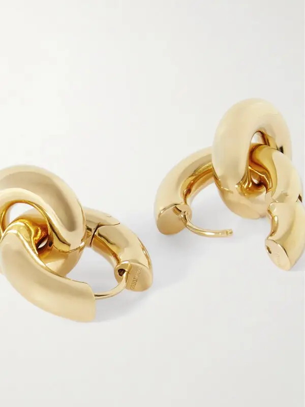 Lié Studio The Esther -plated Hoop Earrings