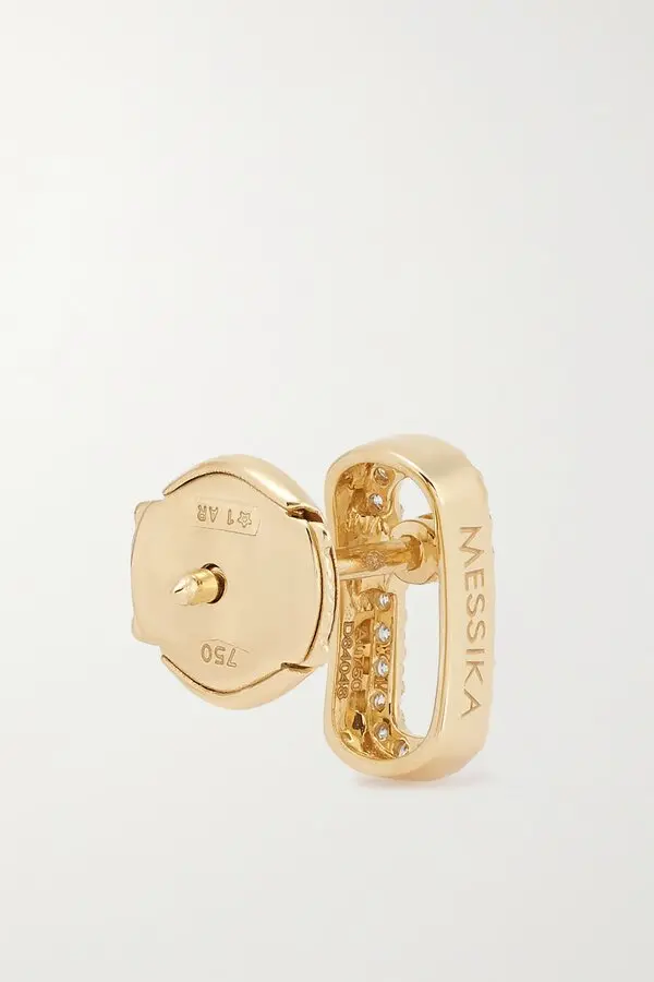 Messika Move Uno 18-karat Diamond Earrings
