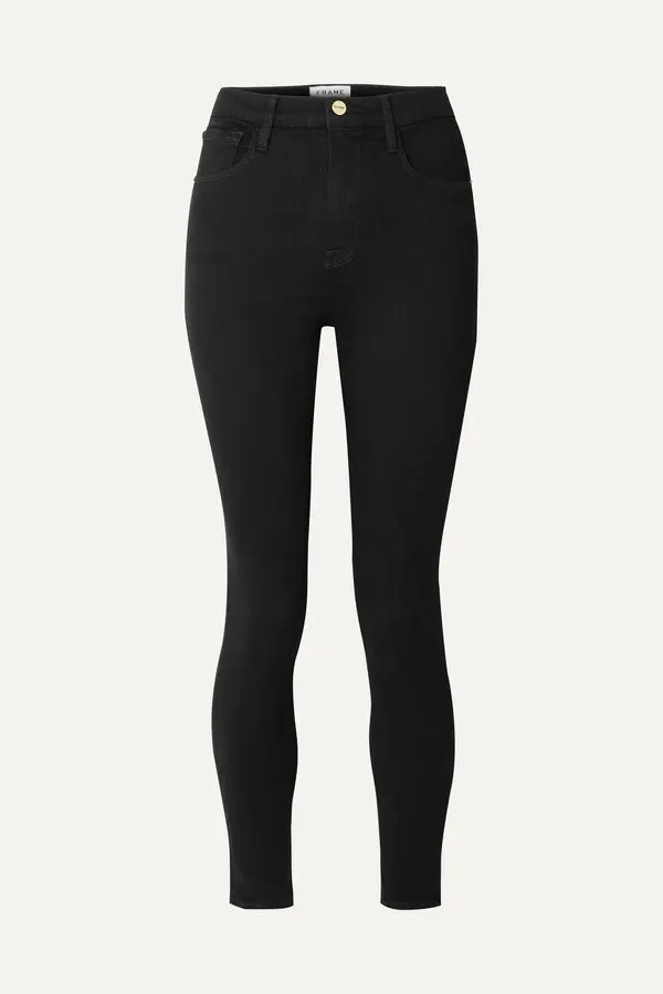 FRAME Ali High-rise Skinny Jeans