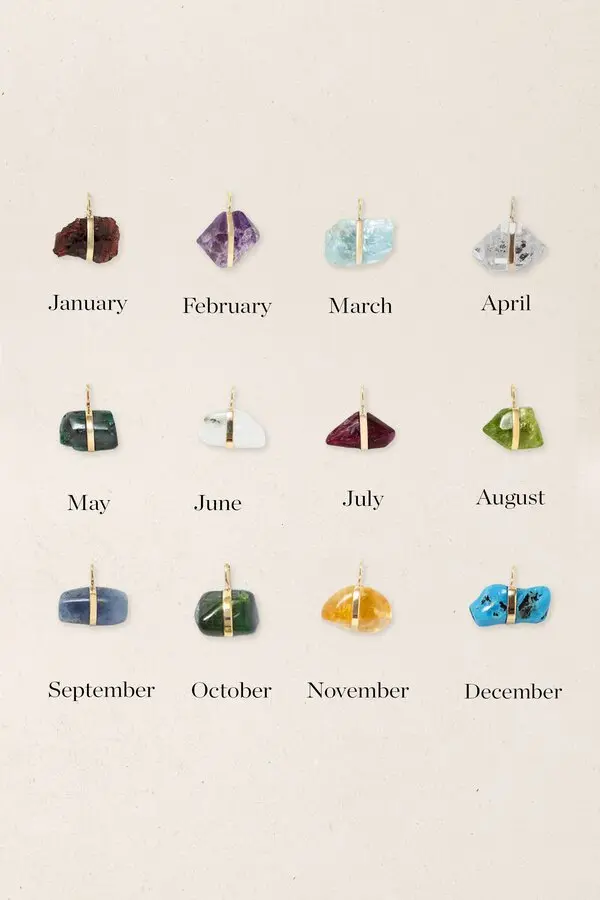 Jia Jia Net Sustain Birthstone -stone Necklace - Multi