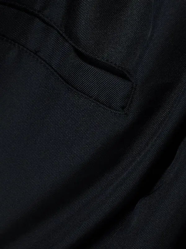 Loulou De Saison Poseidon Silk-twill Shorts