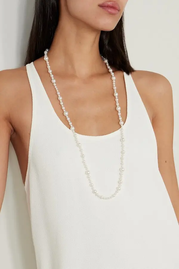 Mizuki 14-karat Pearl Necklace
