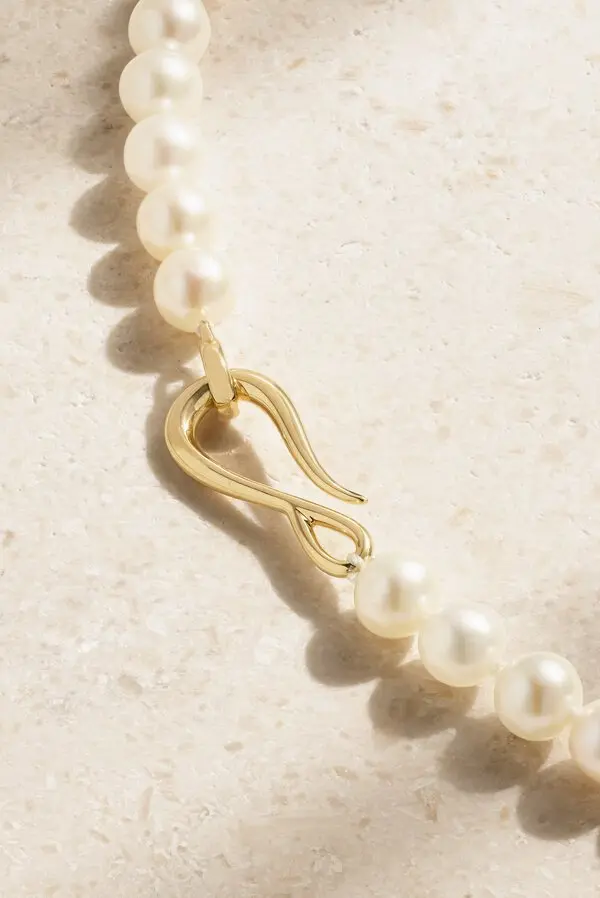 Mizuki 14-karat Pearl Necklace