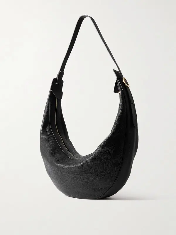 Khaite Augustina Textured-leather Shoulder Bag