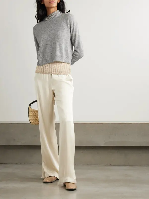 ALLUDE Cashmere Sweater
