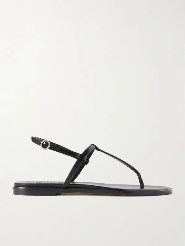 AeydĒ Nala Leather Sandals - Black