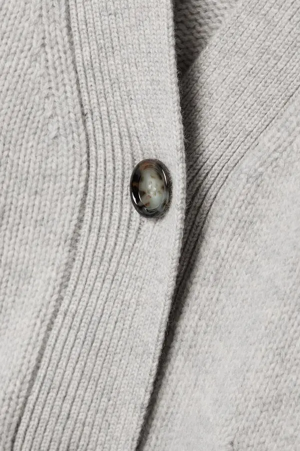 ALLUDE Wool And Cashmere-blend Cardigan
