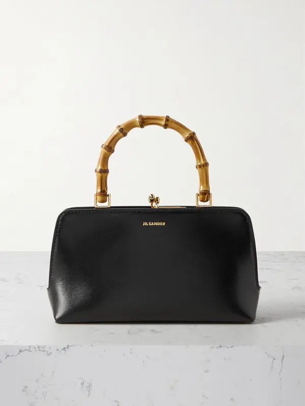 JIL SANDER Goji Mini Leather Tote