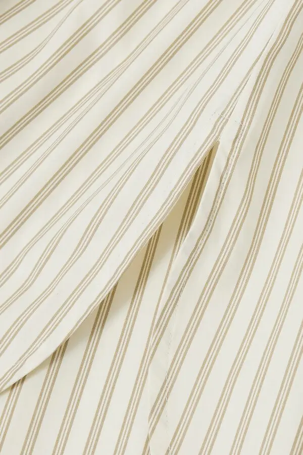 GOLDEN GOOSE Striped Cotton-poplin Shirt