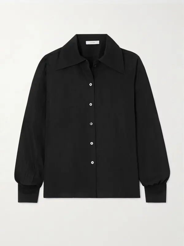 THE ROW Conan Silk Shirt