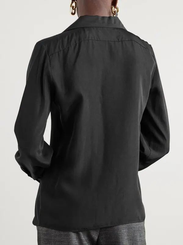 THE ROW Conan Silk Shirt