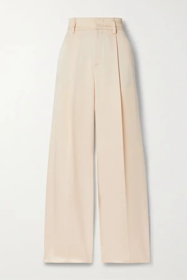 Vince Twill Wide-leg Trousers