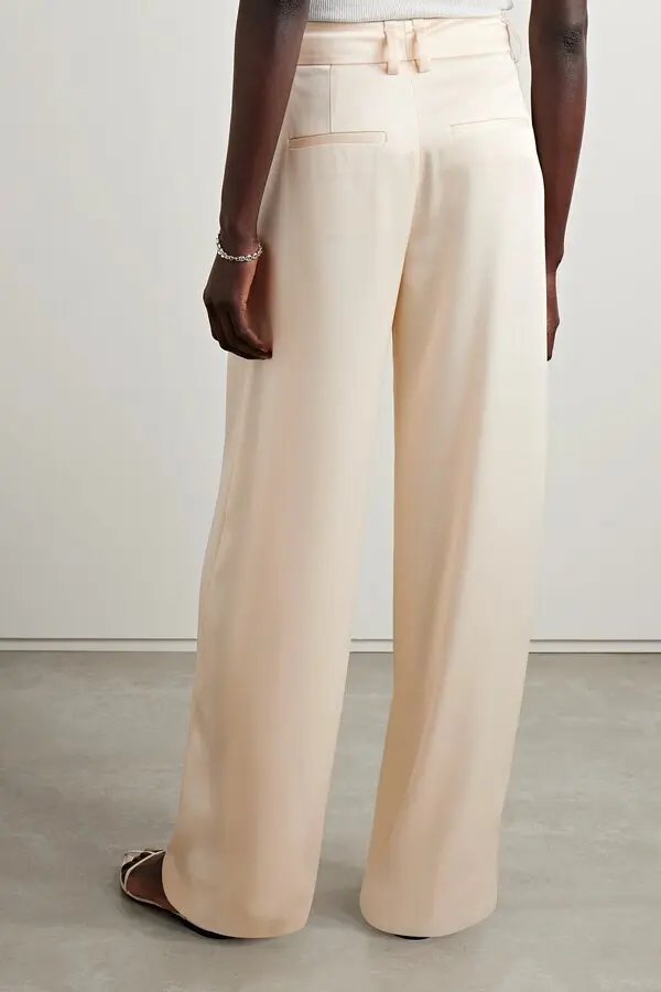 Vince Twill Wide-leg Trousers