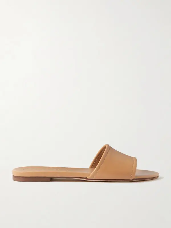 AeydĒ Sumi Leather Slides