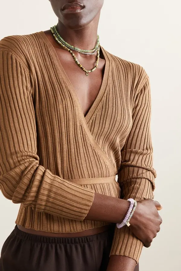 SYDNEY EVAN 14-karat Aquaprase And Diamond Choker