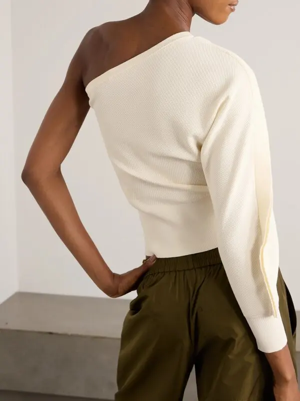 Max Mara Markus One-shoulder Knitted Top