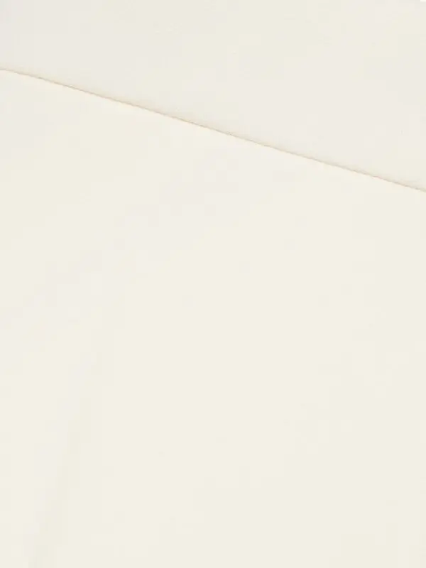 Max Mara Parata Cropped Tapered Cady Pants - Off-white