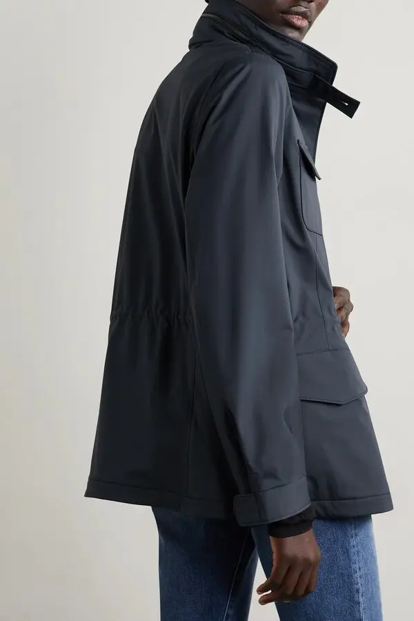 Loro Piana Windmate® Shell Jacket - Blue