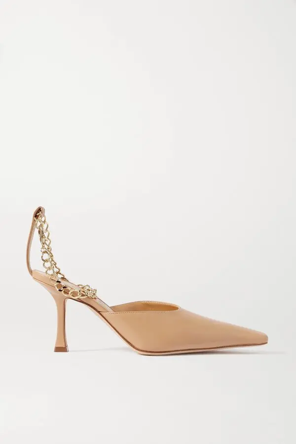A.W.A.K.E. Mode Lucrezia Leather Pumps