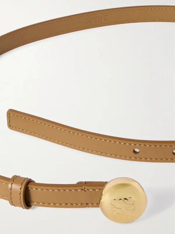Loewe Pebble Leather Belt