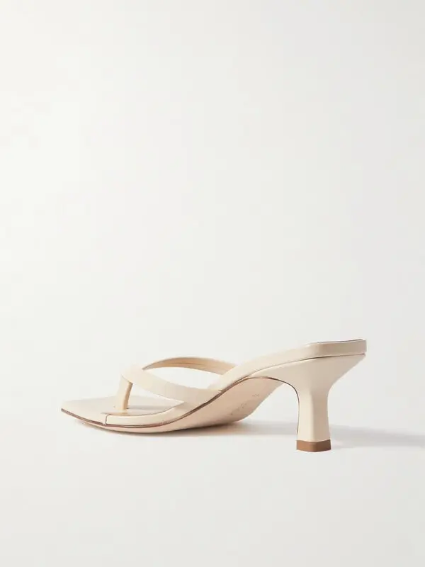 AeydĒ Wilma Leather Sandals - Neutrals