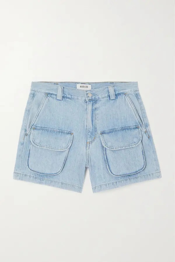 AGOLDE Net Sustain Vida Organic Denim Shorts