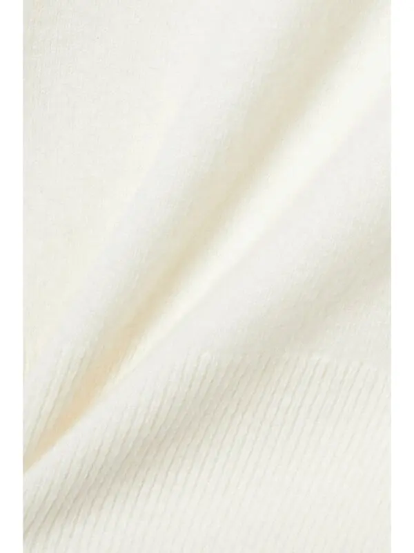 Vince Cropped Wool-blend Vest With Cashmere
