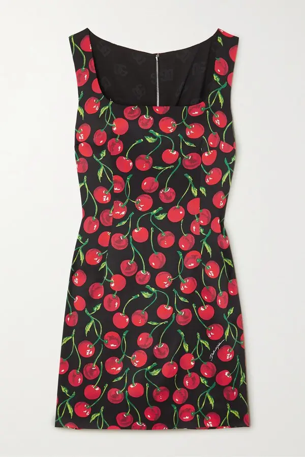 Dolce & Gabbana Printed Mini Dress