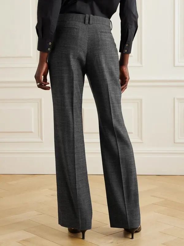 THE ROW Gandal Wool Straight-leg Trousers